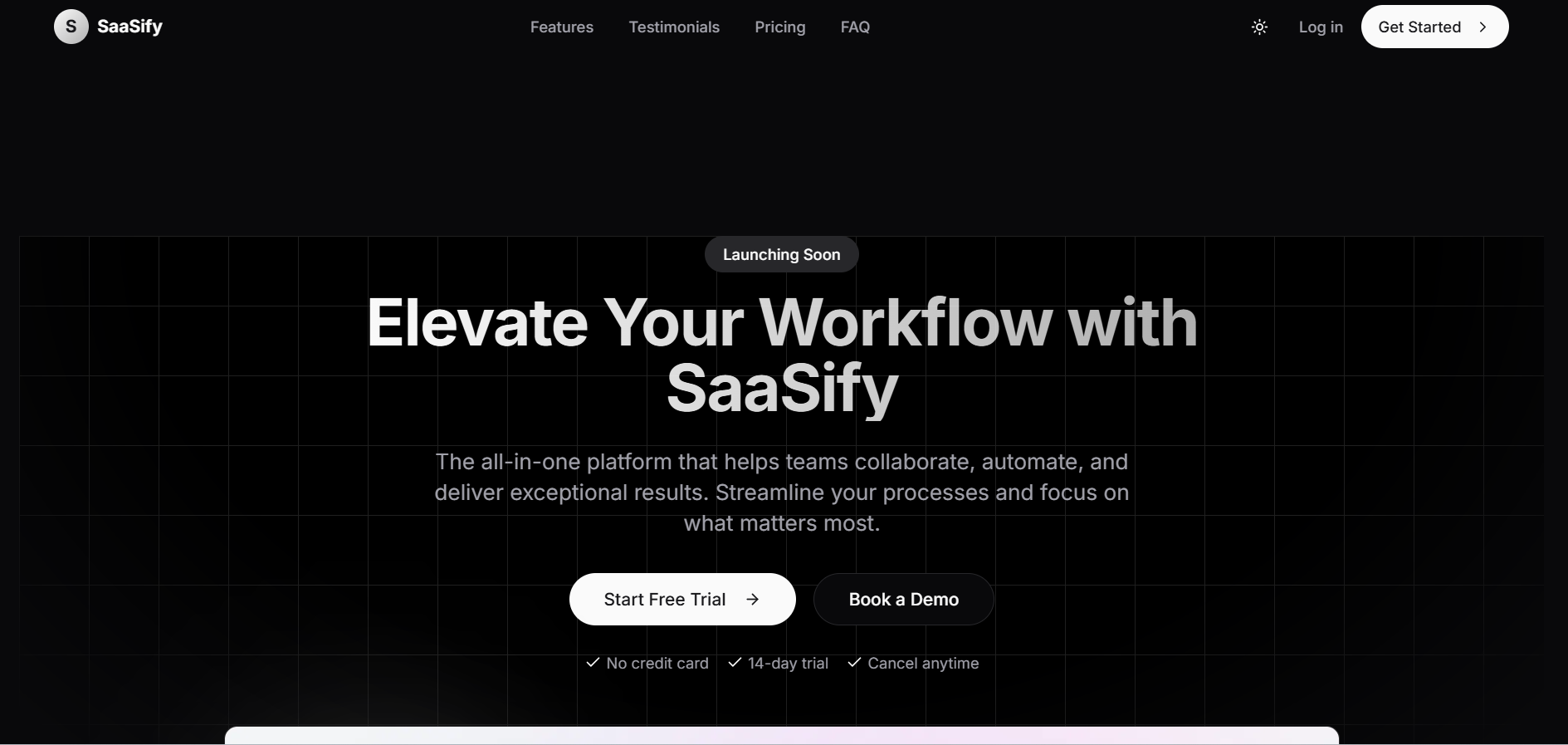 v0 - Saas Landing Page - v0 by Vercel
